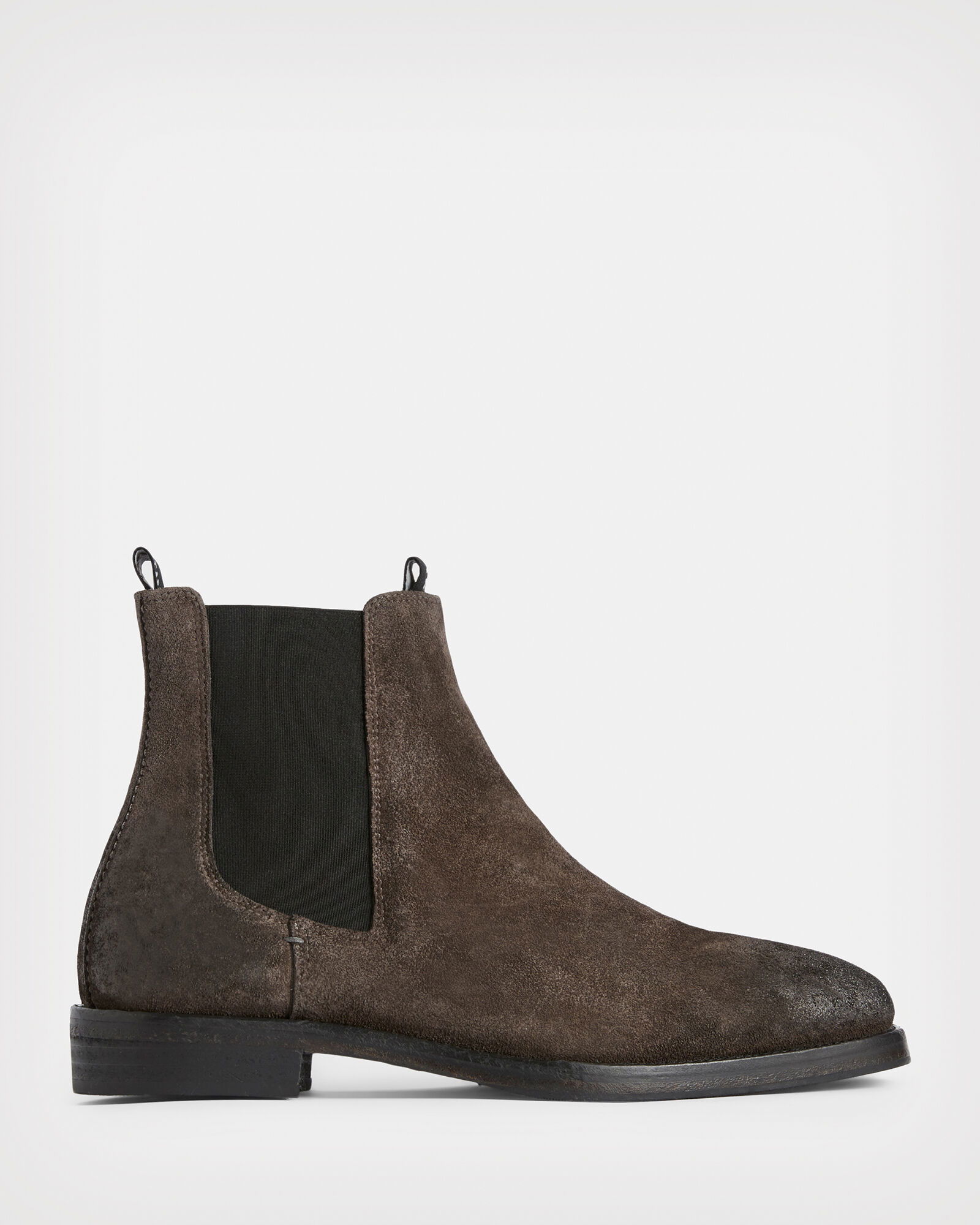 ALLSAINTS Eli Suede Boots in Grey | endource
