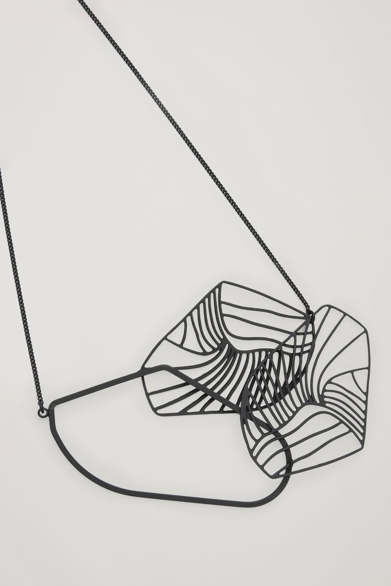 COS Abstract Cut Out Necklace | endource