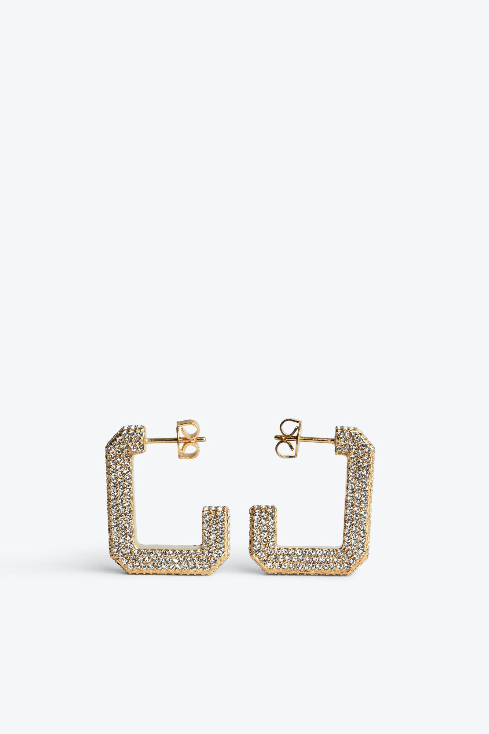 ZADIG & VOLTAIRE Cecilia Earrings in Old gold | endource