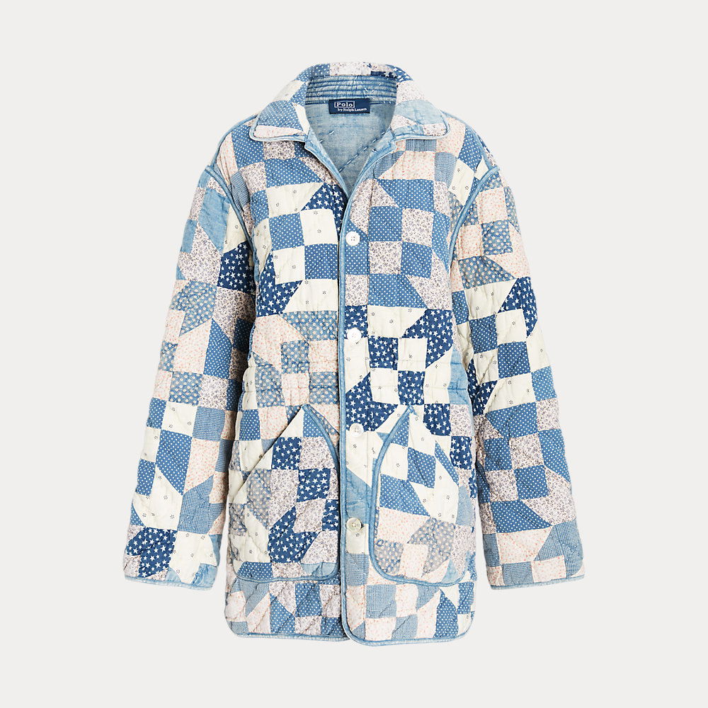 POLO RALPH LAUREN Reversible Quilt Patchwork-Motif Jacket | endource