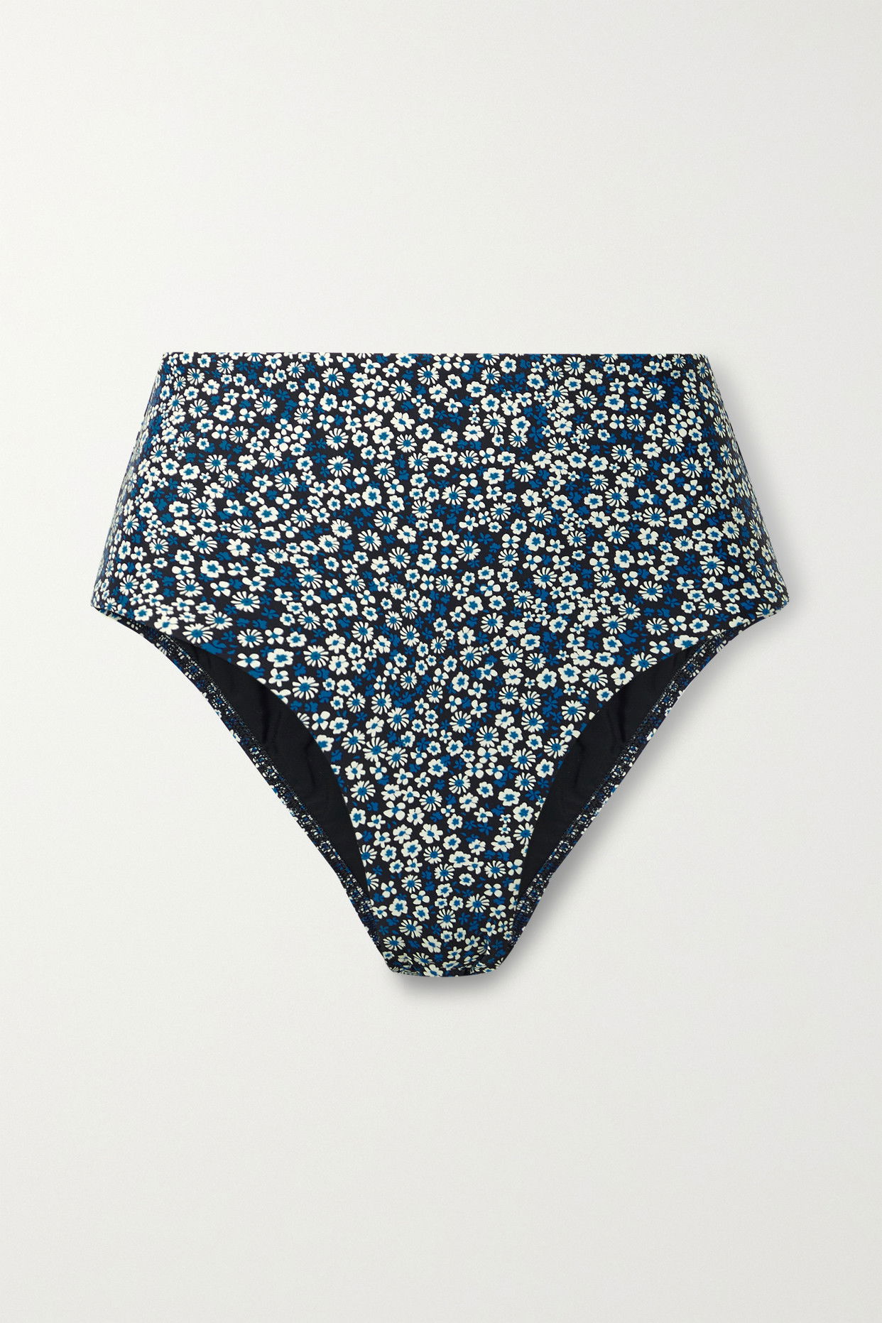 MATTEAU The High Waist Floral Bikini Briefs | endource