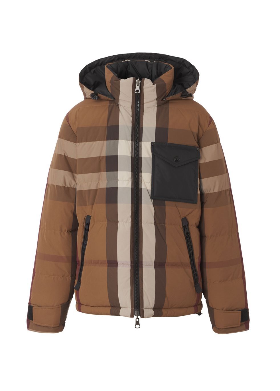 BURBERRY Reversible Check Puffer Jacket | endource