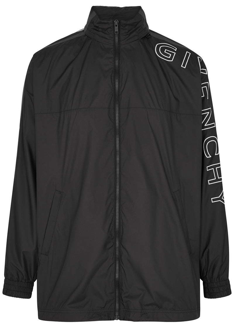 GIVENCHY Logo-Embroidered Shell Track Jacket | Endource