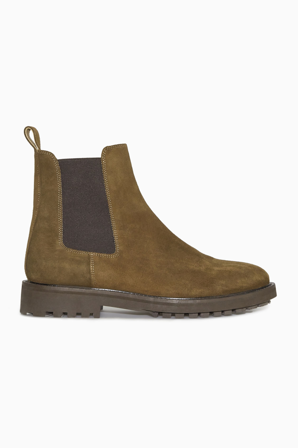 COS Suede Chelsea Boots in BROWN | endource