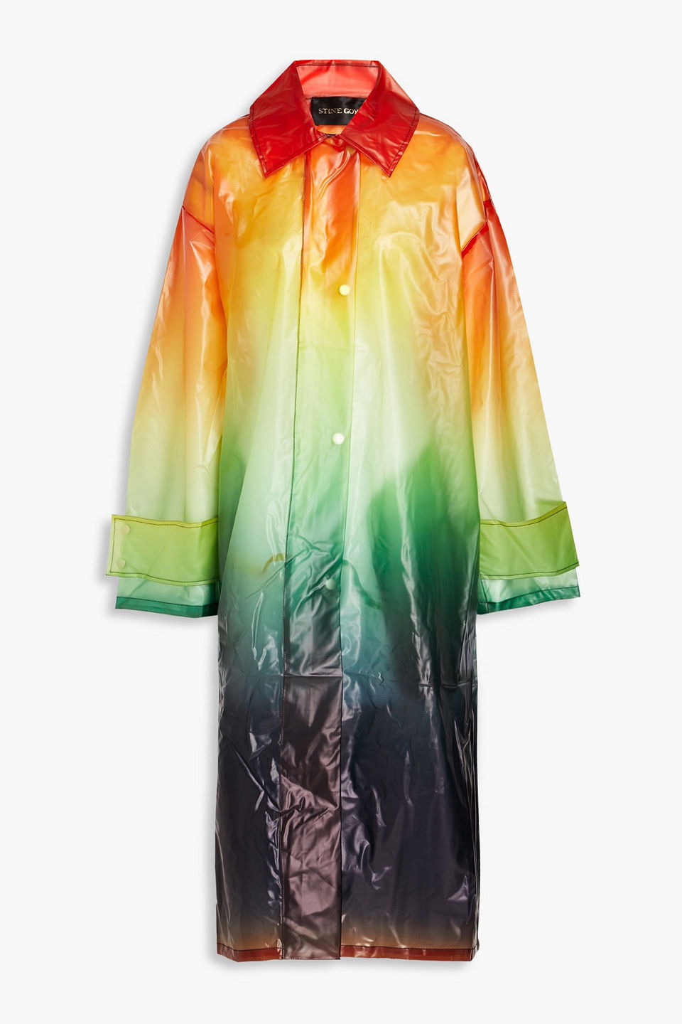STINE GOYA Desiree Dégradé TPU Coat in Multicolor | Endource