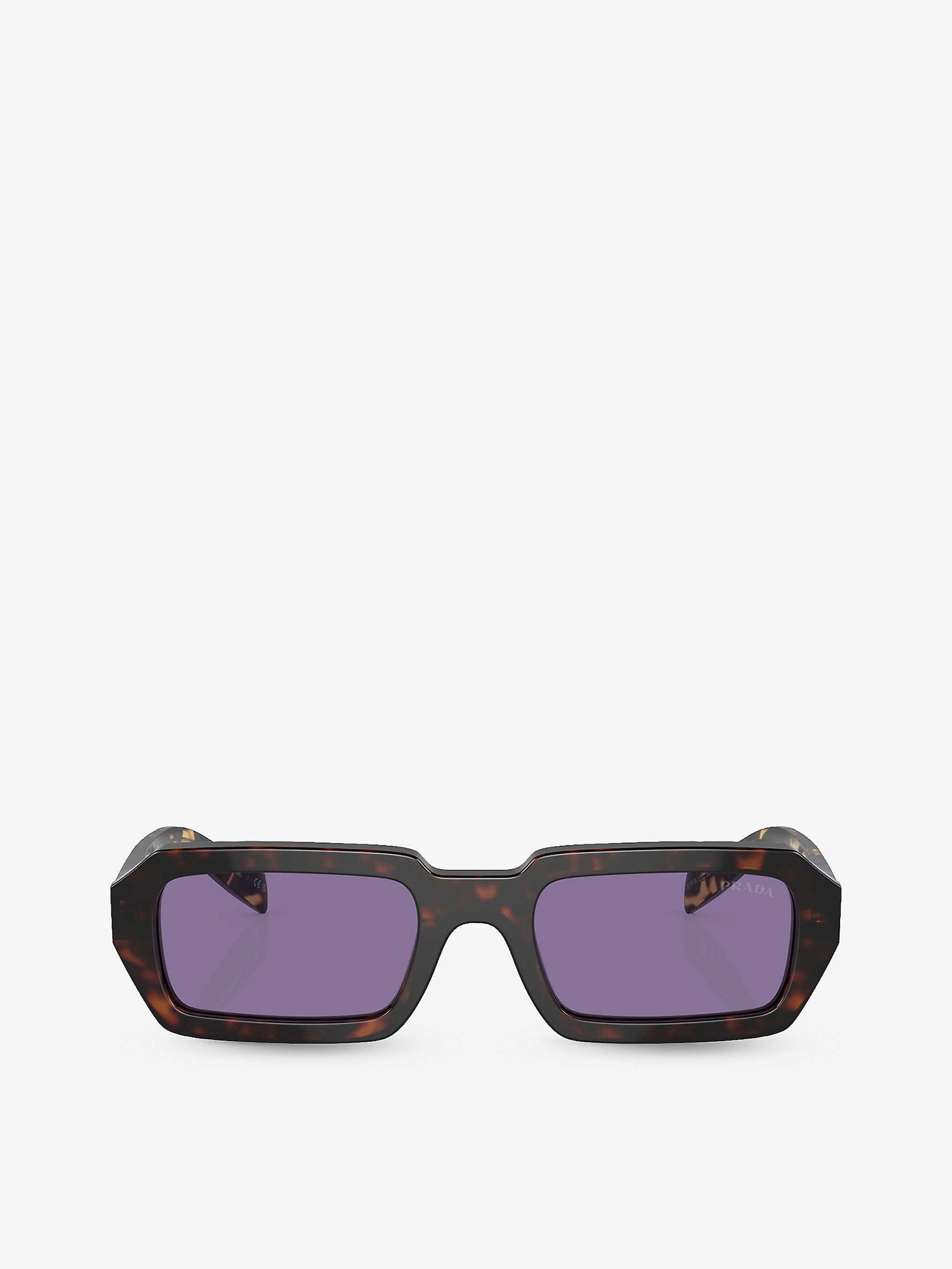 PRADA PR A12S Irregular-Frame Sunglasses | endource
