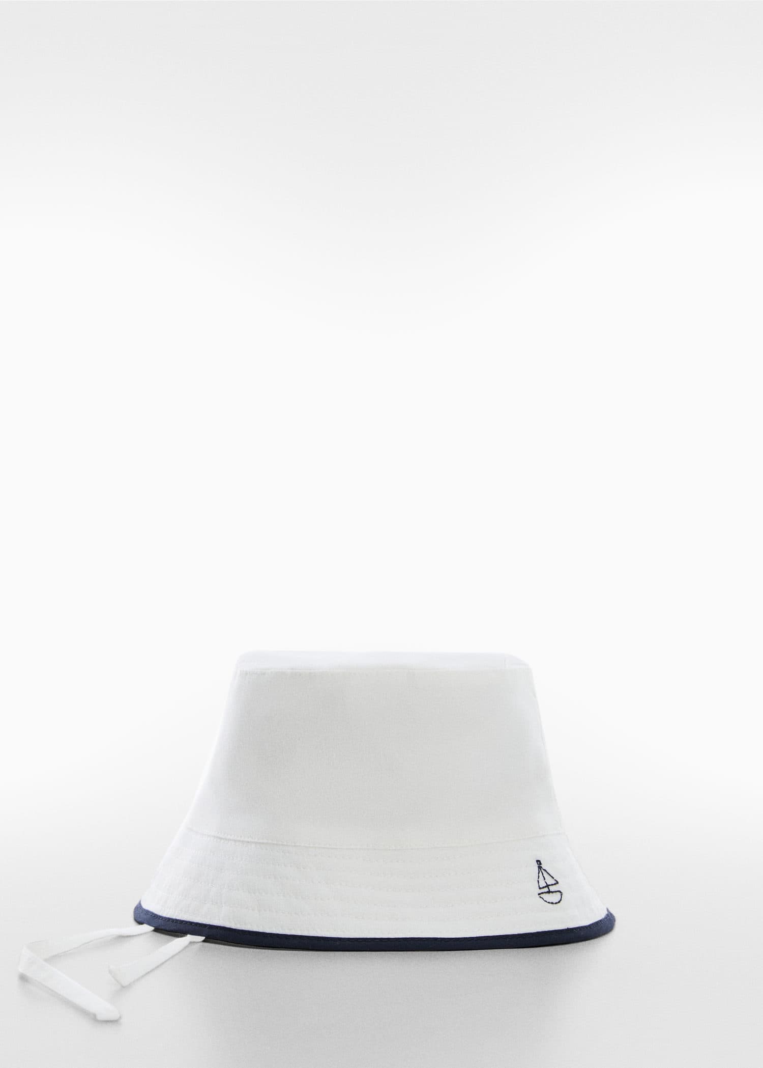 MANGO Bucket Hat in Off White | Endource