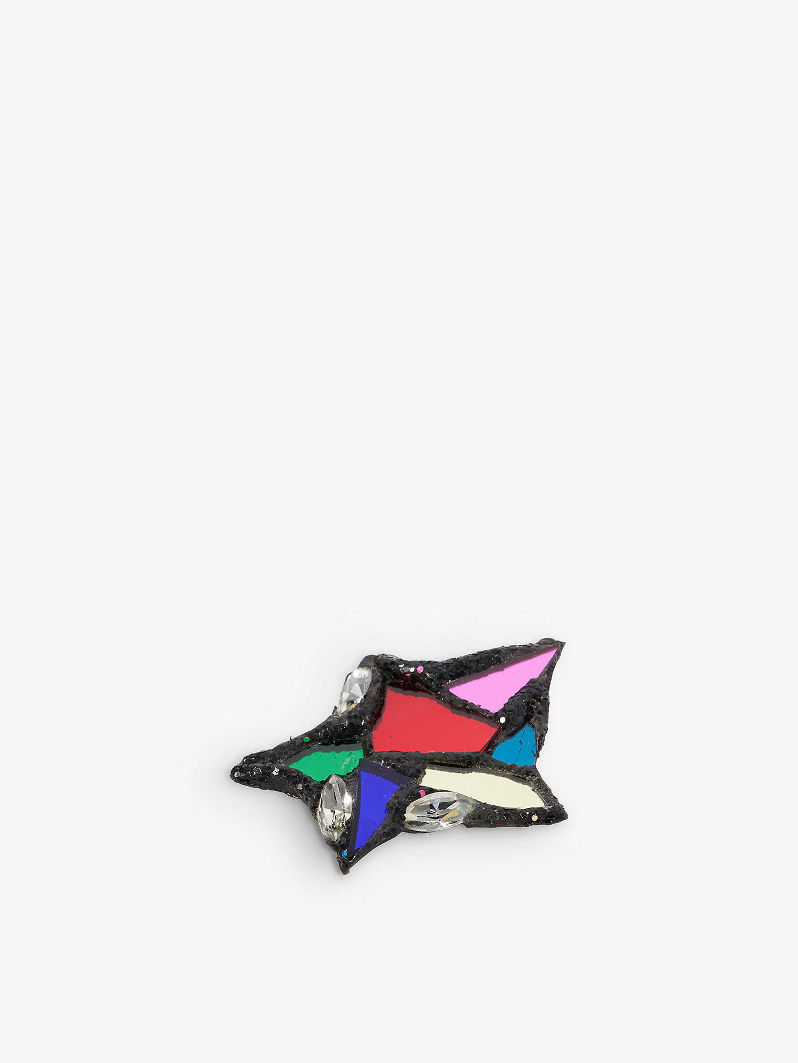 STELLA MCCARTNEY Stella McCartney x Andrew Logan - Star Resin Brooch in ...
