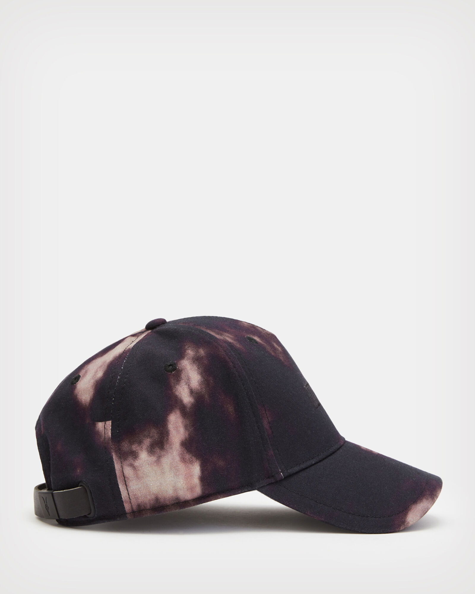 ALLSAINTS State Bleach Baseball Cap in Black | endource