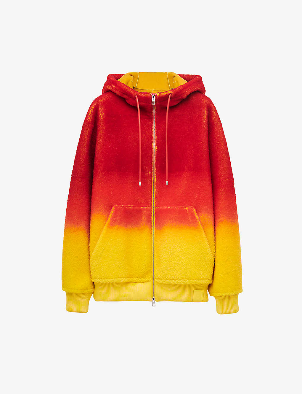 LOEWE Loewe x Howl's Moving Castle - Calcifer Shearling Hoody in ...