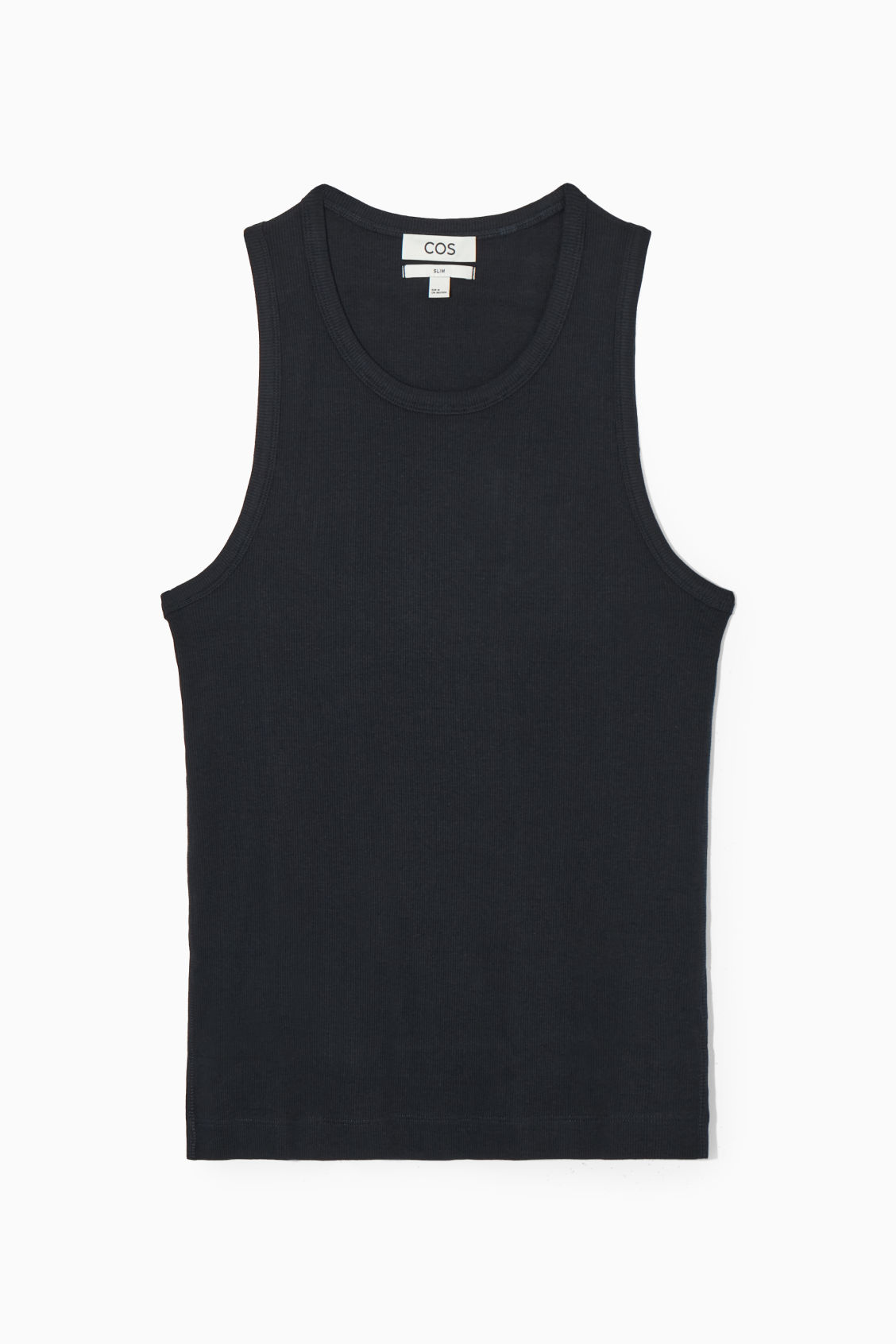 COS Ribbed Tank Top in NAVY | endource