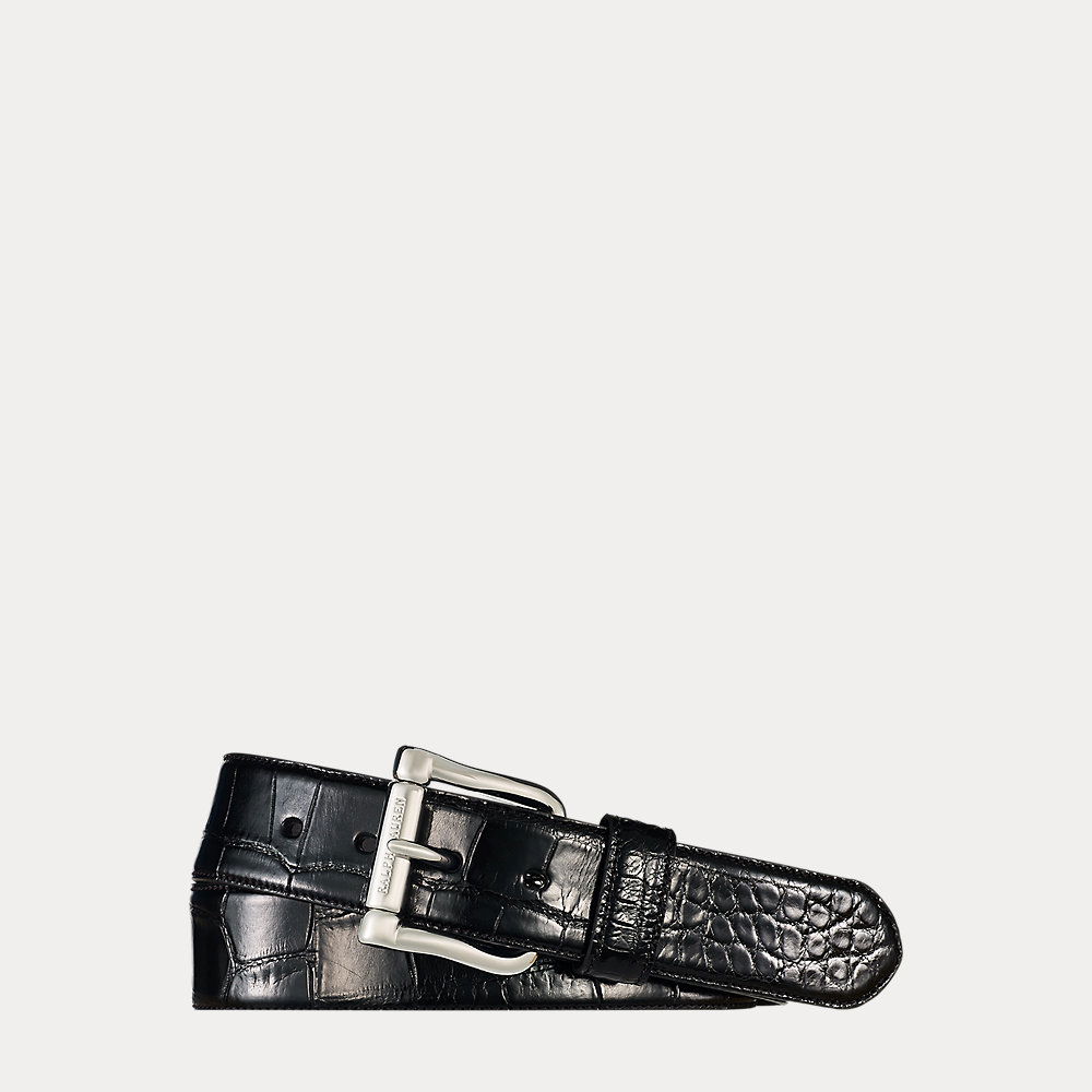 RALPH LAUREN PURPLE LABEL Alligator Belt | Endource