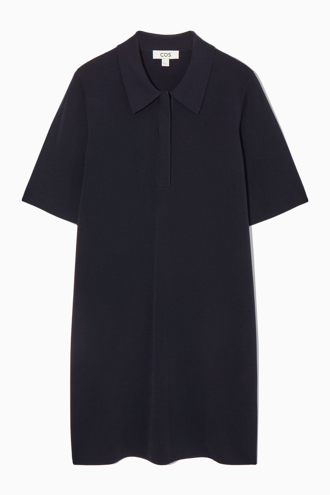 COS Polo Mini Dress in NAVY | endource