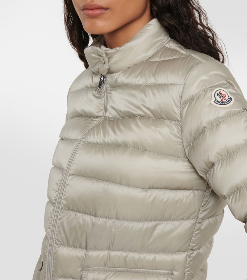 MONCLER Lans Quilted Down Jacket in Grey | endource