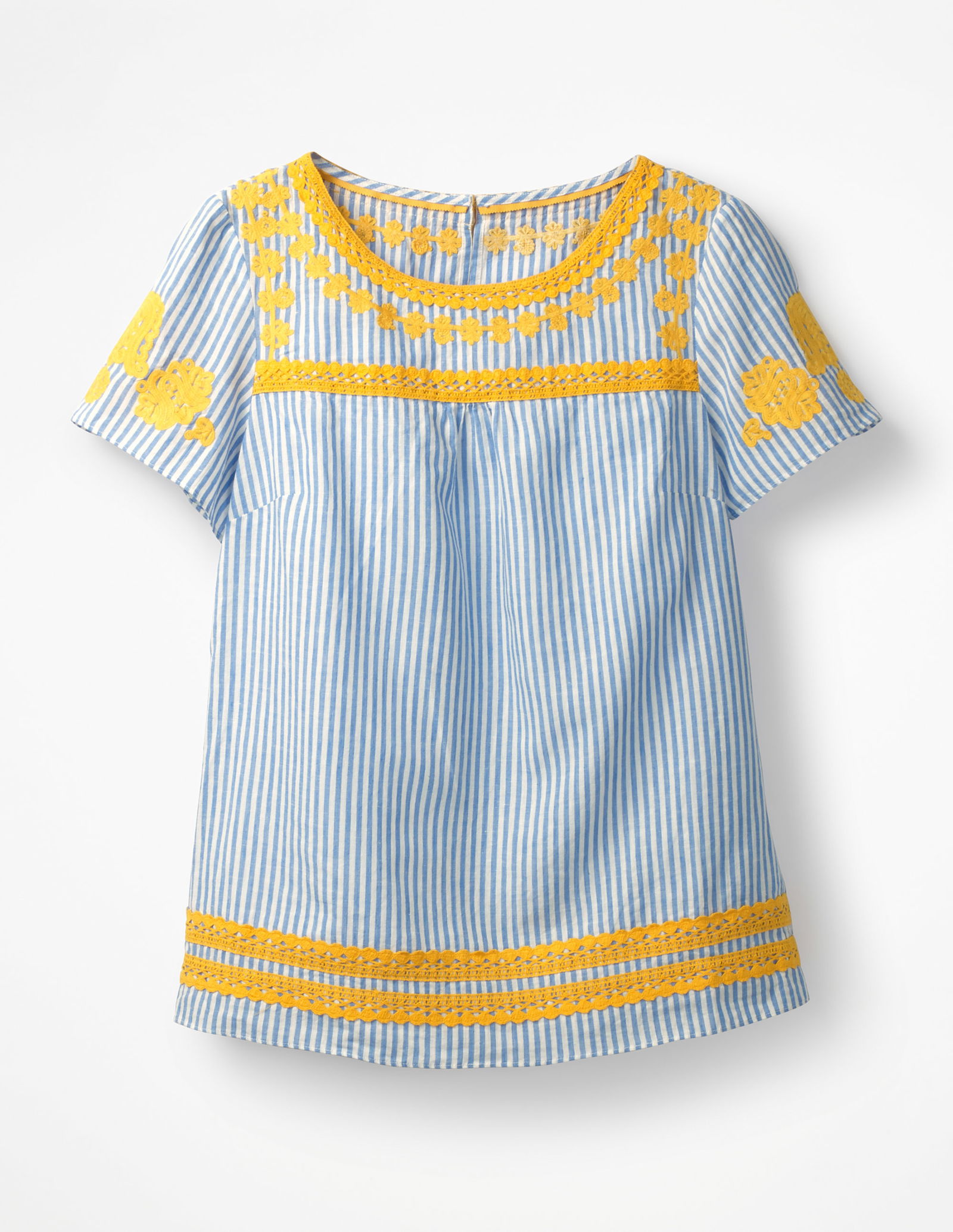 BODEN Fiona Embroidered Top | Endource
