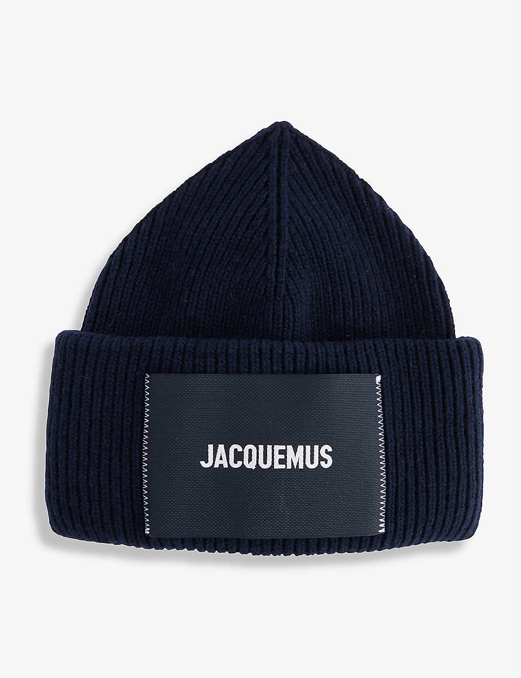 JACQUEMUS Le Bonnet Branded Wool-Blend Hat | endource