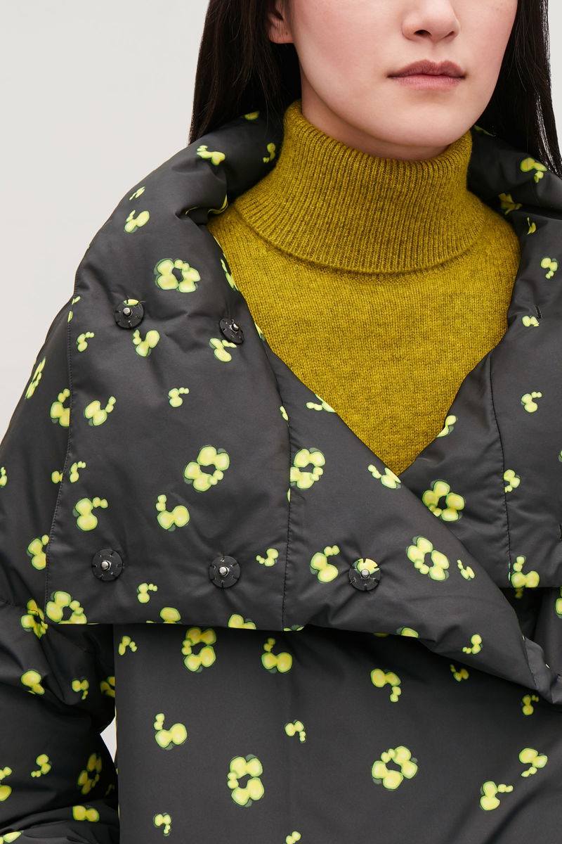 COS Printed Puffer Jacket | endource
