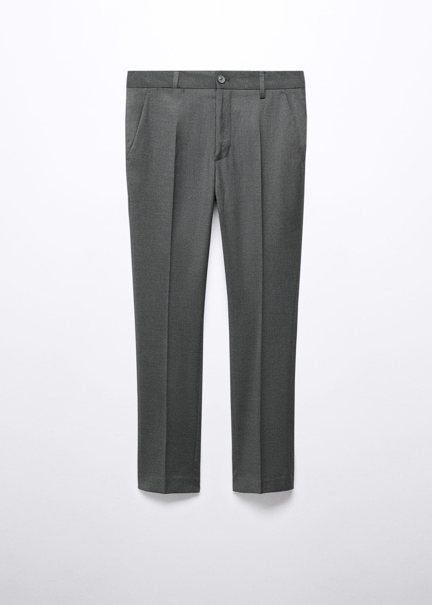 MANGO Suit Trousers in Grey | endource
