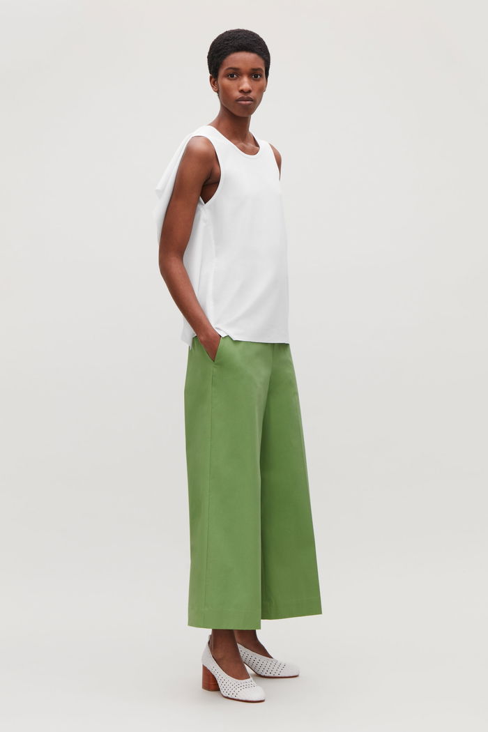 COS Draped Square-Cut Vest | endource