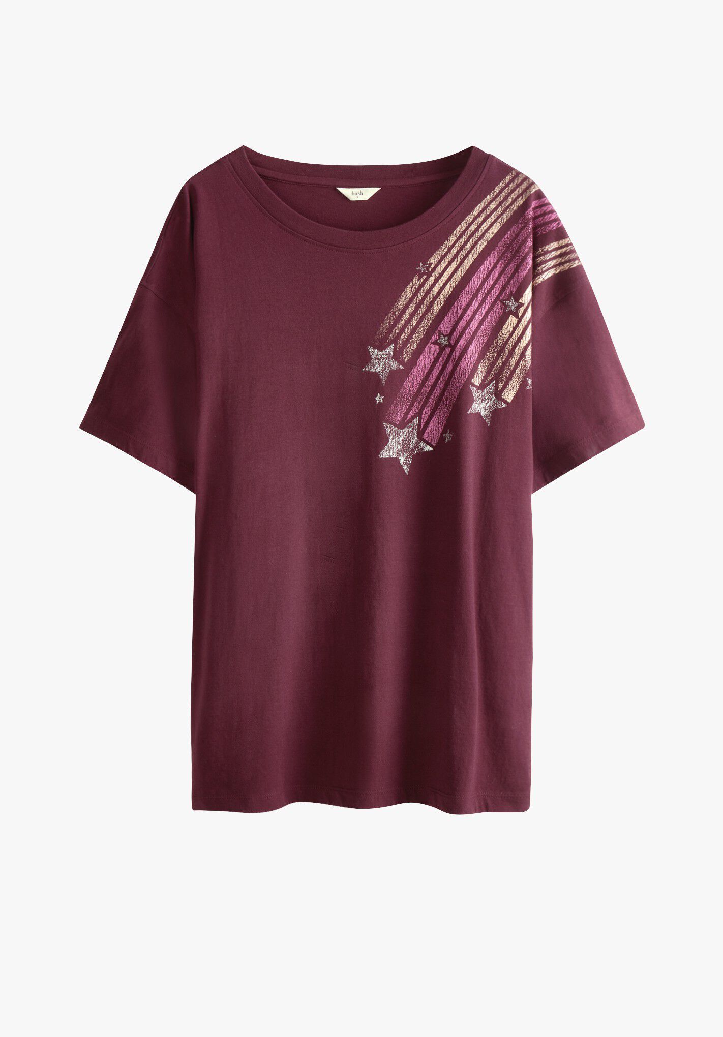 HUSH Shooting Star Boyfriend Tee | endource
