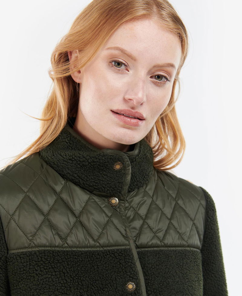 BARBOUR Aspen Fleece in Olive | endource