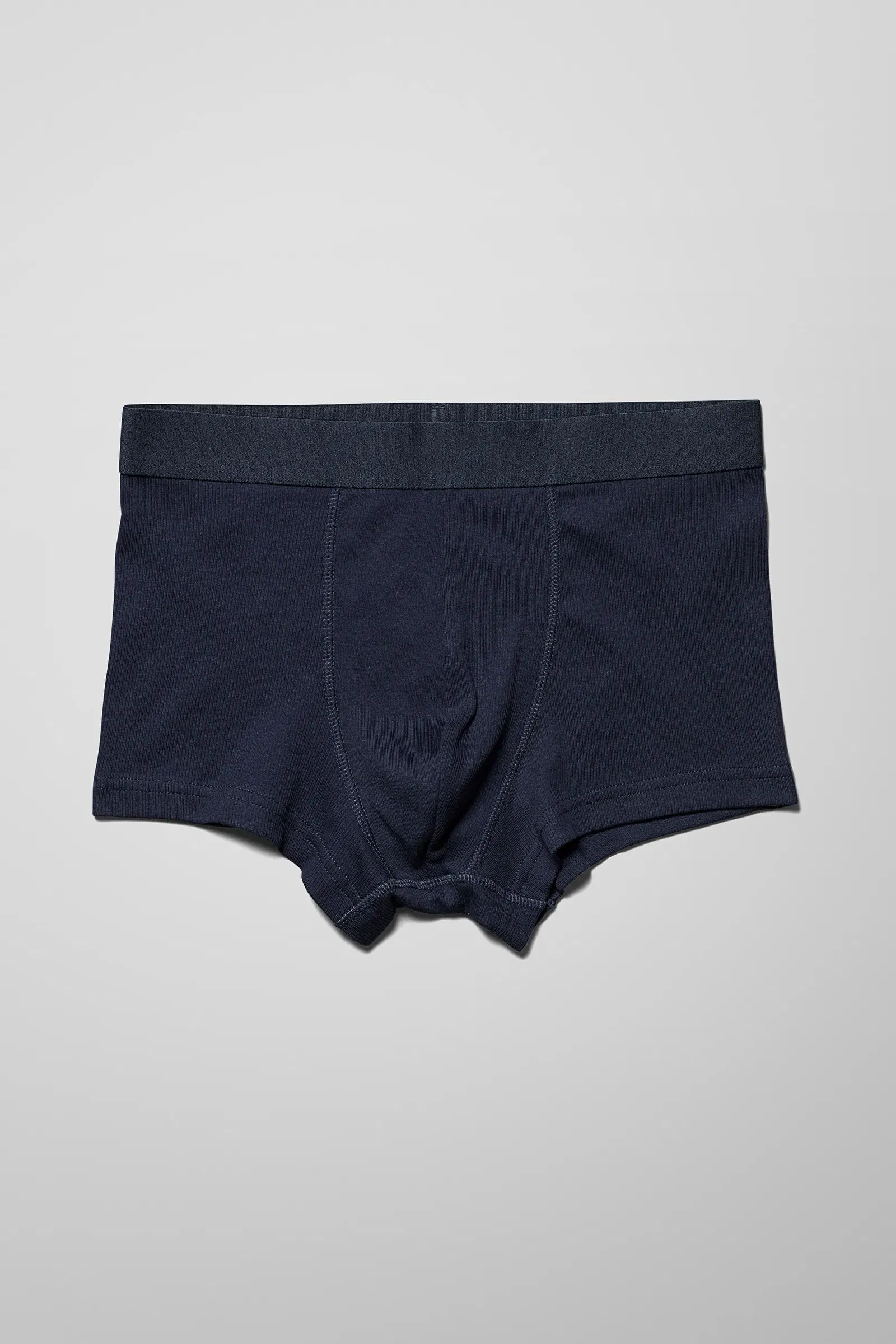 WEEKDAY Dylan Rib Trunks in Blue | Endource