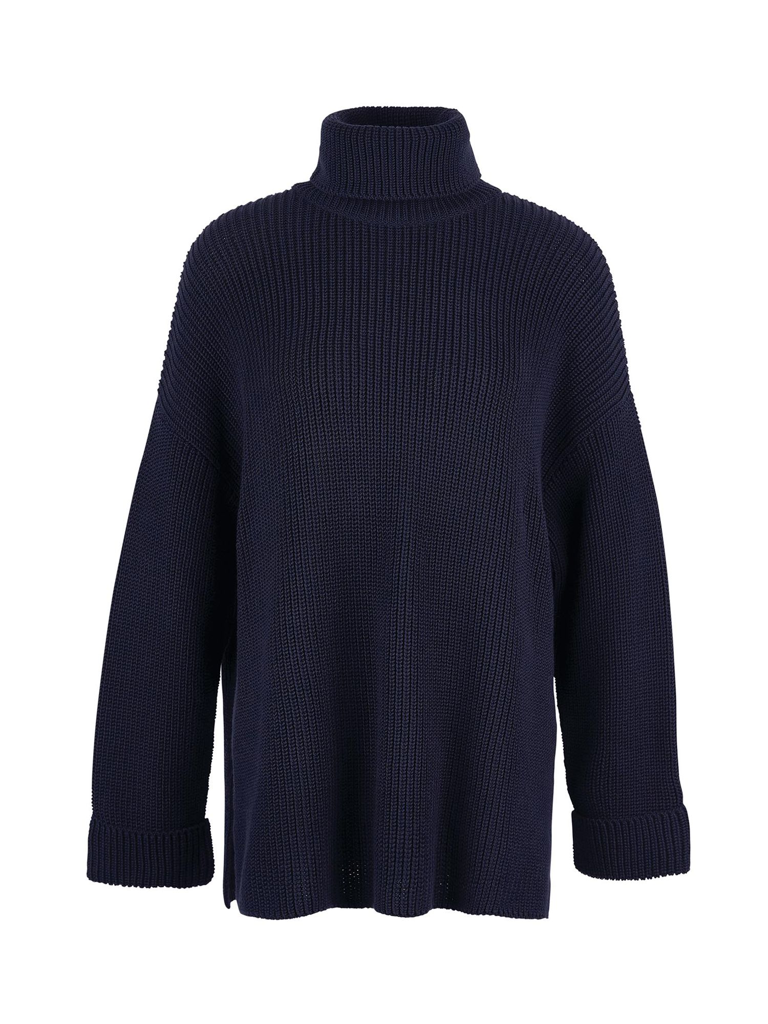 BARBOUR Stitch Cape Jumper in Navy | endource
