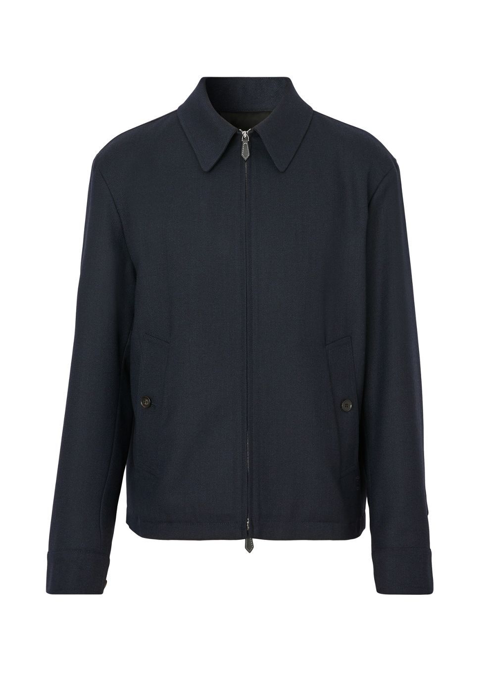 BURBERRY Monogram Motif Wool Harrington Jacket | endource