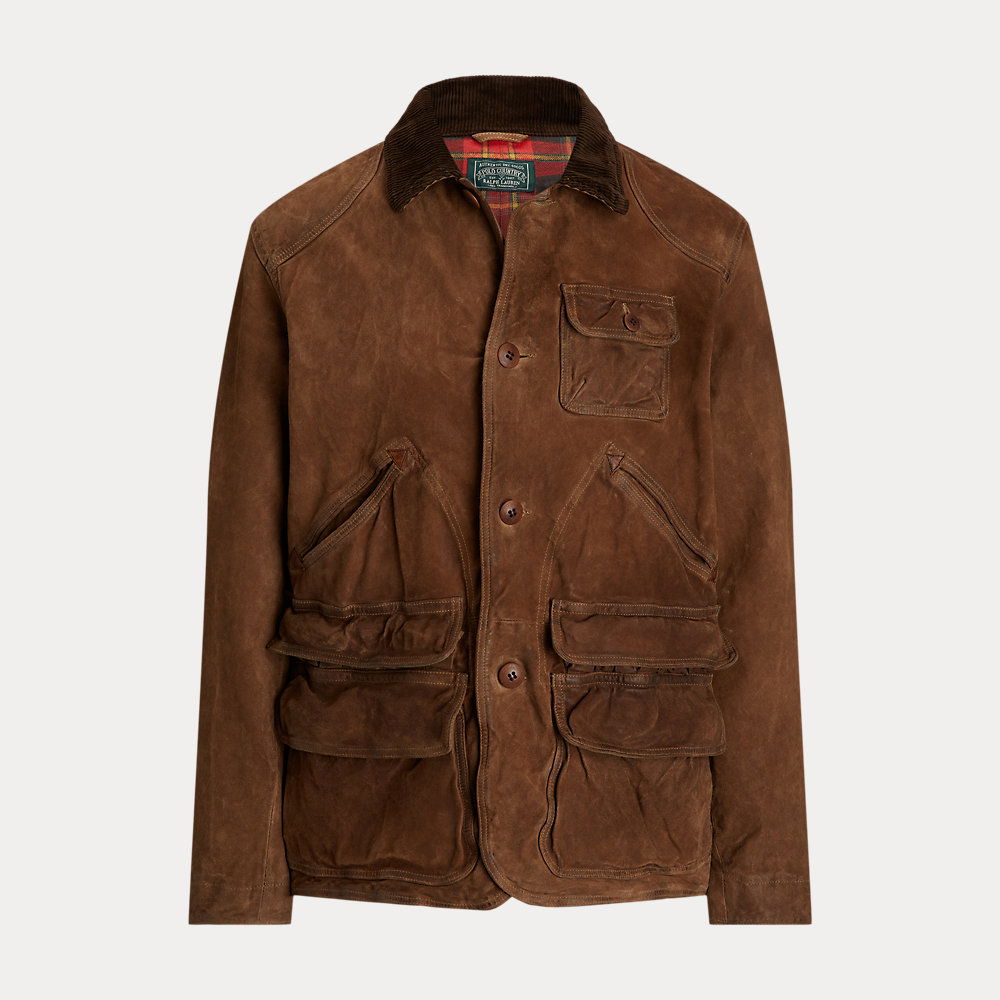 POLO RALPH LAUREN Suede Utility Jacket | Endource