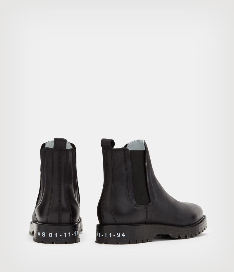 ALLSAINTS Ranger Leather Chelsea Boots in Black | endource