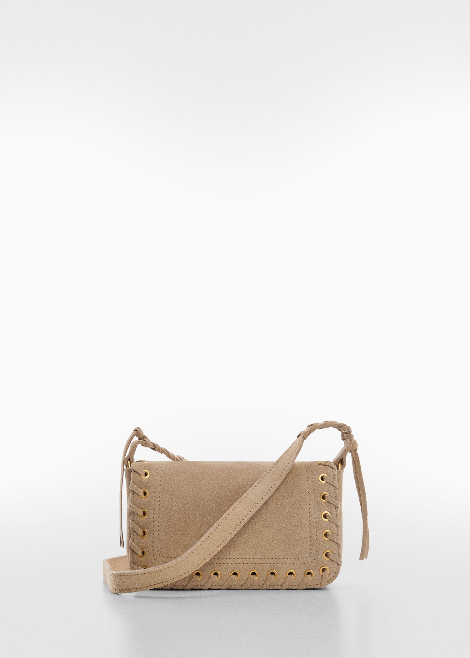 MANGO Stud Leather Bag | endource