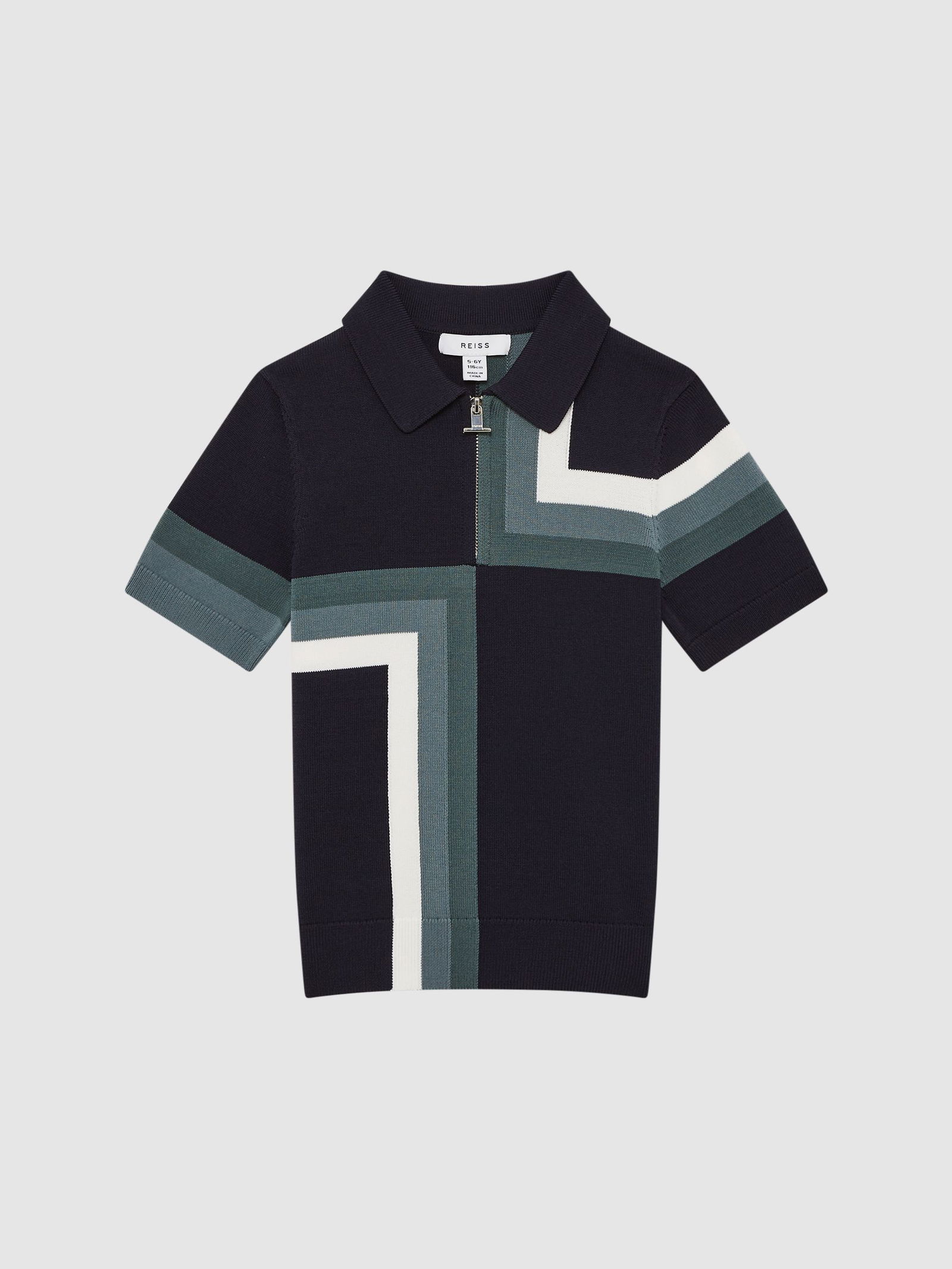 REISS Chapel Polo Shirt in Navy | endource