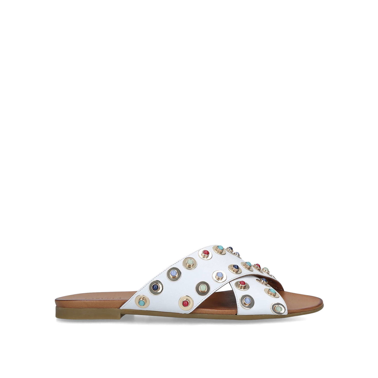CARVELA Koncern Studded Flat Sliders | endource