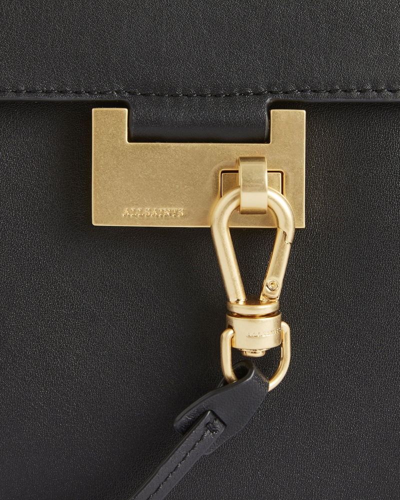 ALLSAINTS Ida Crossbody Bag in Black | Endource