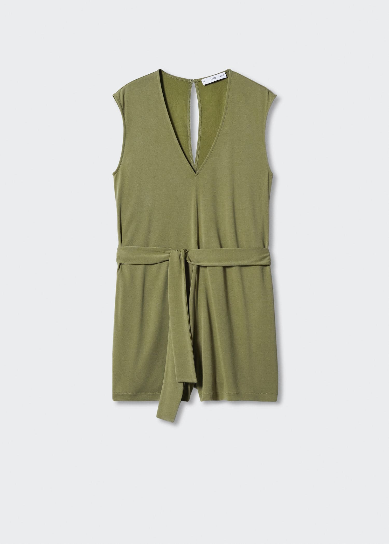 MANGO Modal Tie Jumpsuit | endource