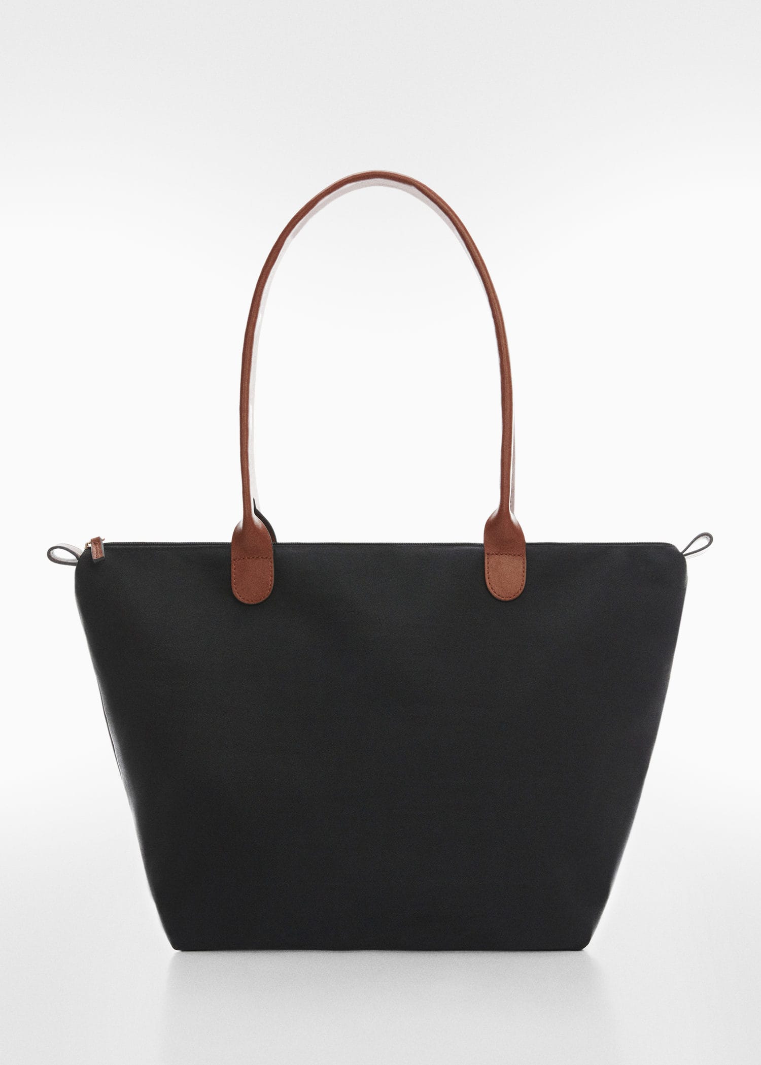 MANGO Tote Bag in Black | Endource