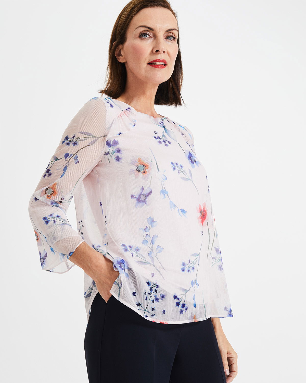 PHASE EIGHT Zariah Print Blouse | endource