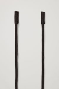 COS Leather Rope Belt in BLACK | endource