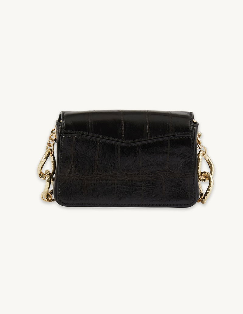 SANDRO Mini Yza Bag in Black | Endource