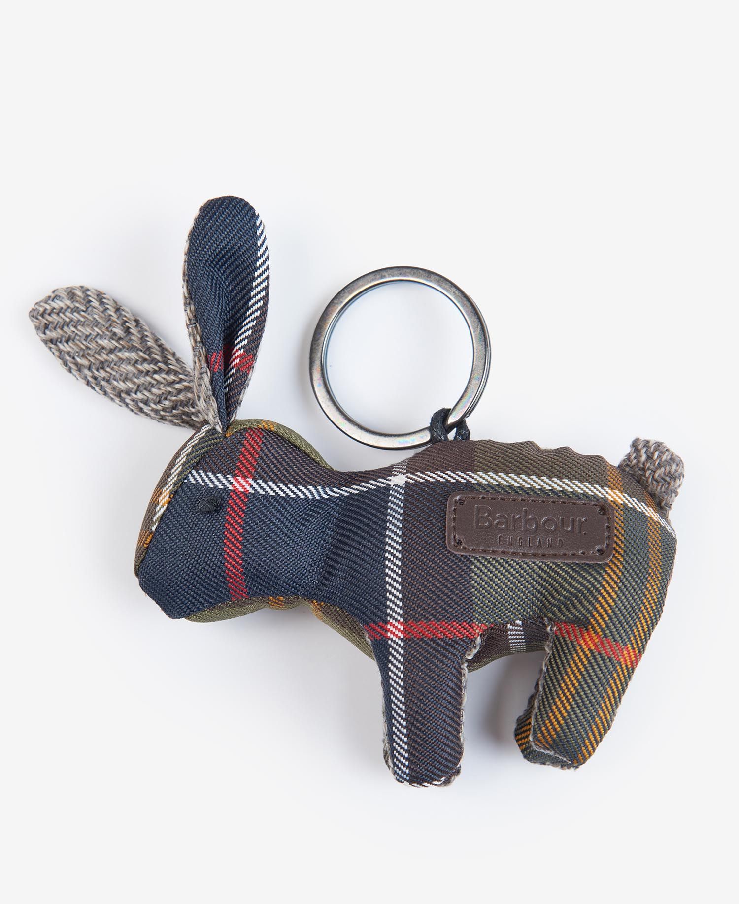 BARBOUR Rabbit Keyring Bag in Classic Tartan | endource