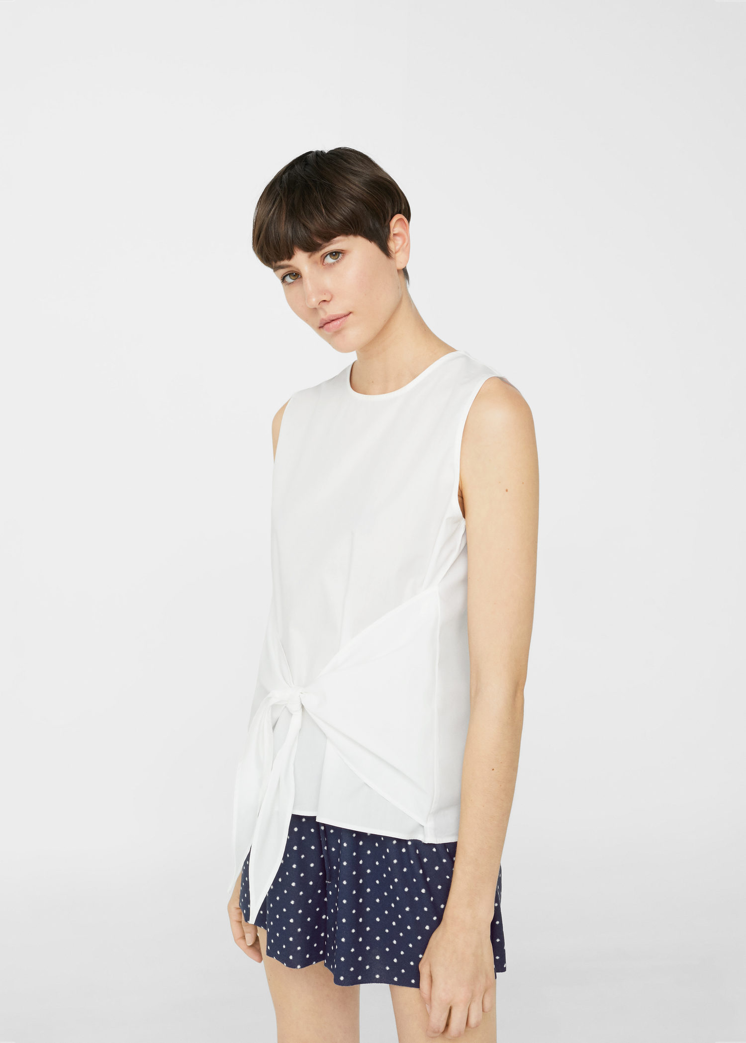 MANGO Printed Flowy Shorts | Endource