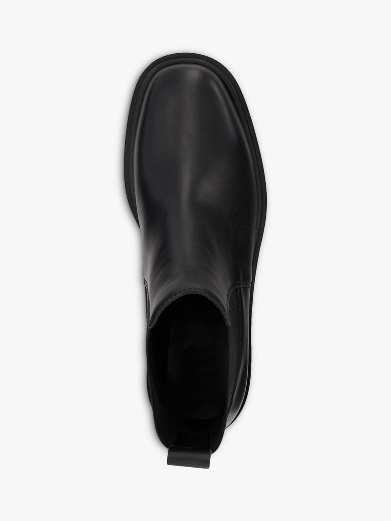 DUNE Penney Leather Chelsea Boots in Black-leather | Endource