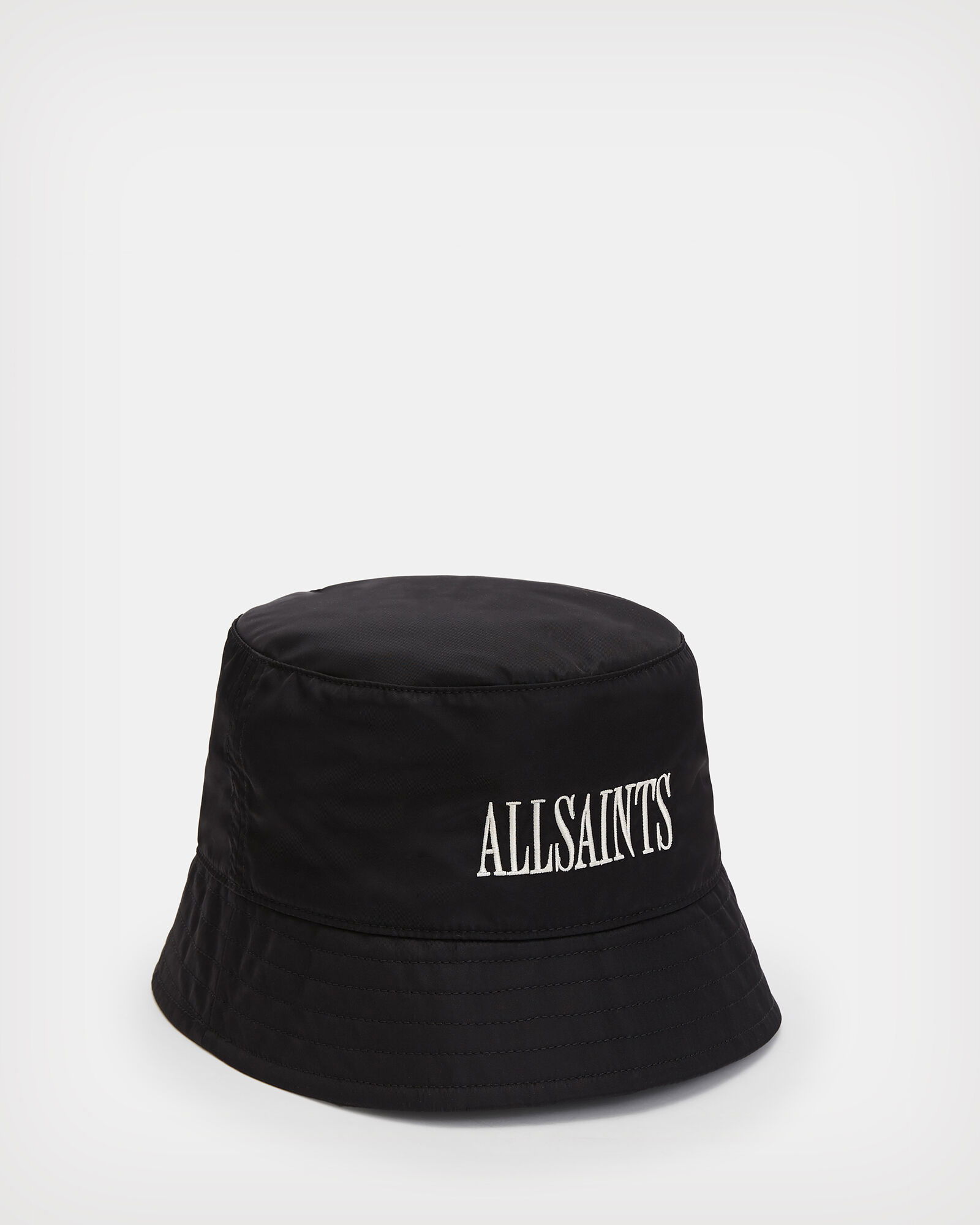 ALLSAINTS State Nylon Bucket Hat in Black | Endource