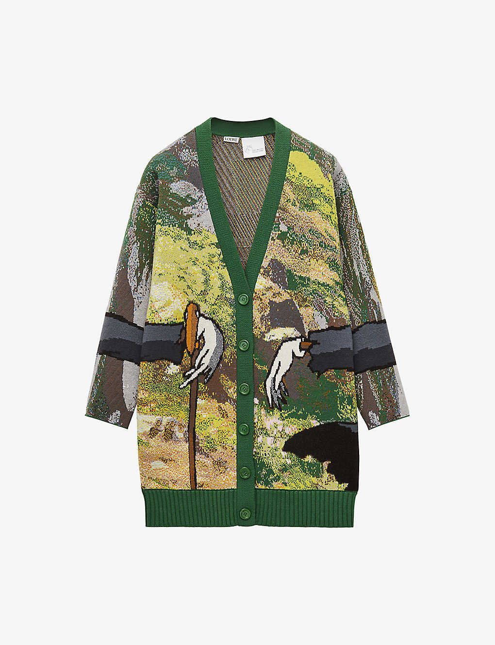 LOEWE Loewe x Howl's Moving Castle - Turnip Head Cardigan | endource