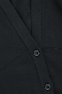 COS Deep V-Neck Jersey Dress | endource