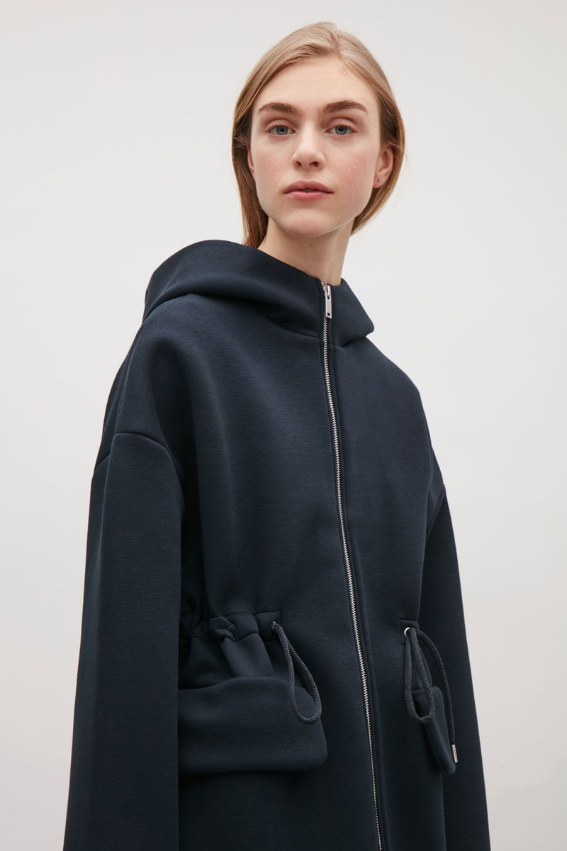 COS Drawstring Scuba Coat | endource
