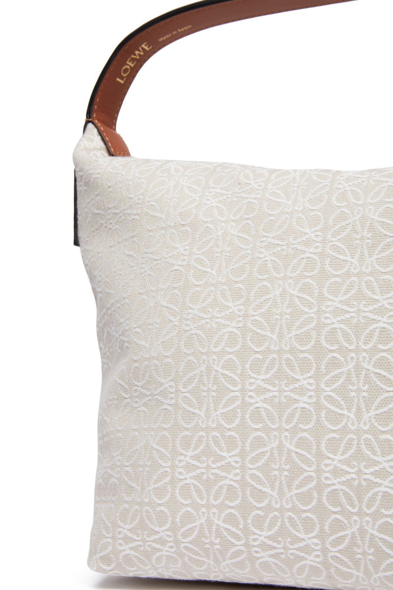 LOEWE Cubi Anagram Bag in Ecru Tan | Endource