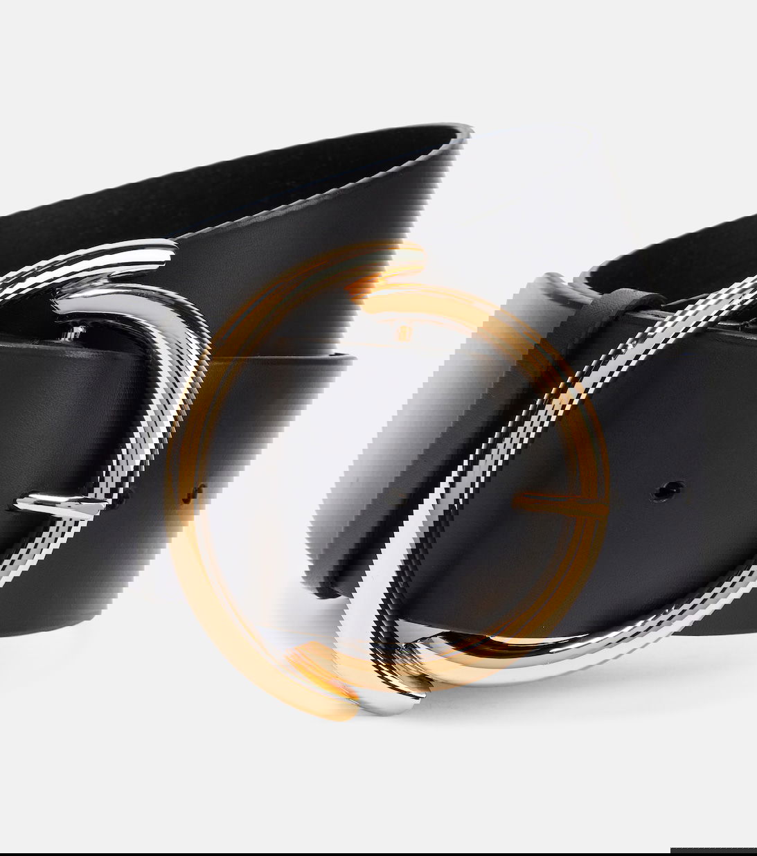 ETRO Double-Ring Leather Belt | endource