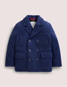 BODEN Peacoat in College Navy | endource