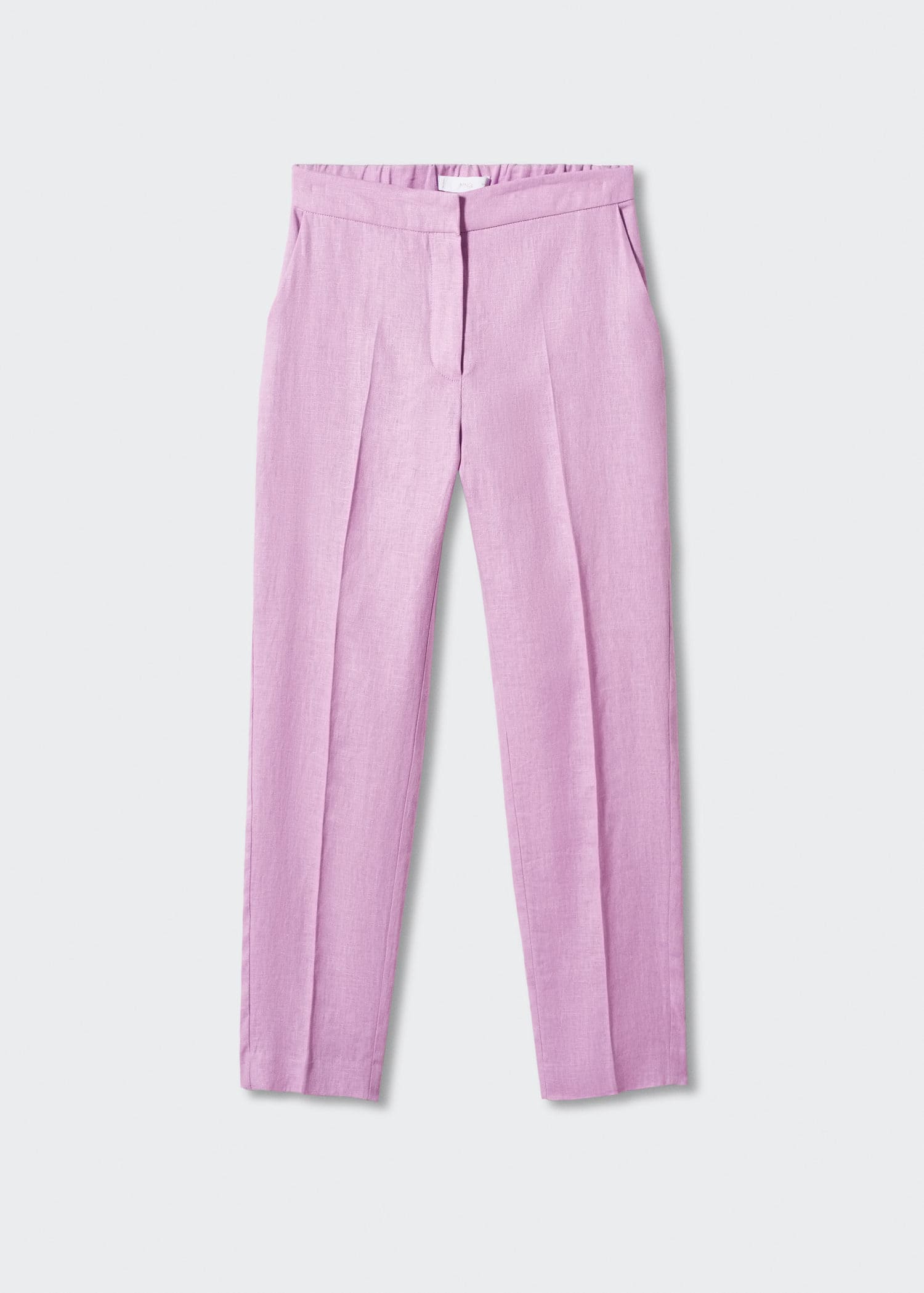 MANGO Linen Trousers | endource